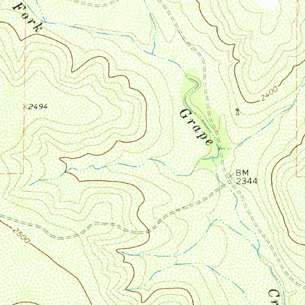 Divide, TX (1972, 24000-Scale) Map by United States Geological Survey ...