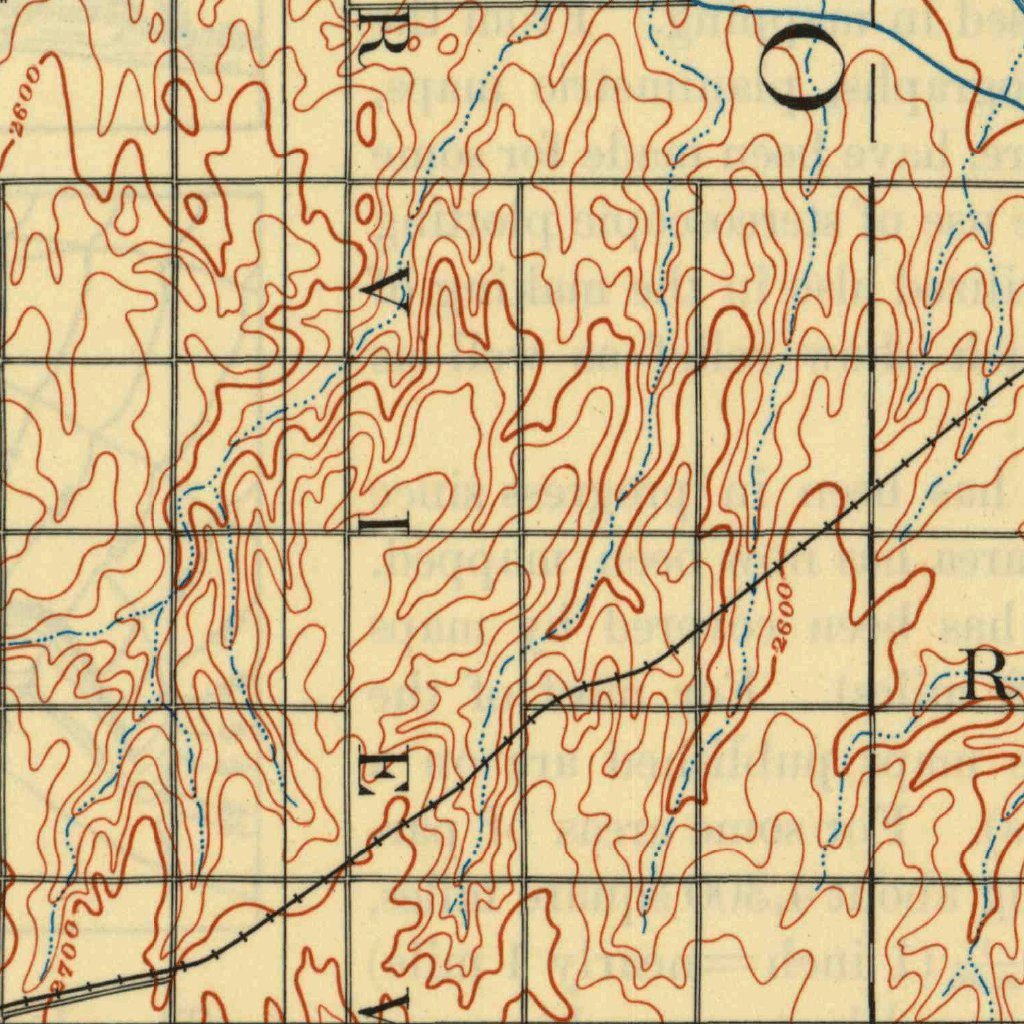 Dodge, KS (1892, 125000-Scale) Map by United States Geological Survey ...