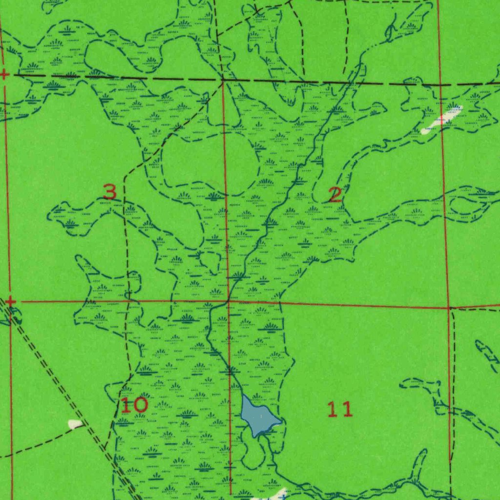 Doering, WI (1951, 48000-Scale) Map by United States Geological Survey ...