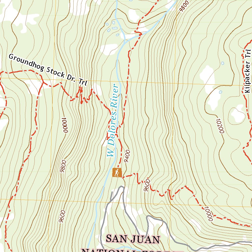 Dolores Peak, CO (2022, 24000-Scale) Map by United States Geological ...