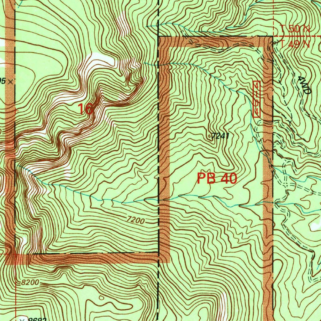 Dolores Point South, CO-UT (2001, 24000-Scale) Map by United States ...