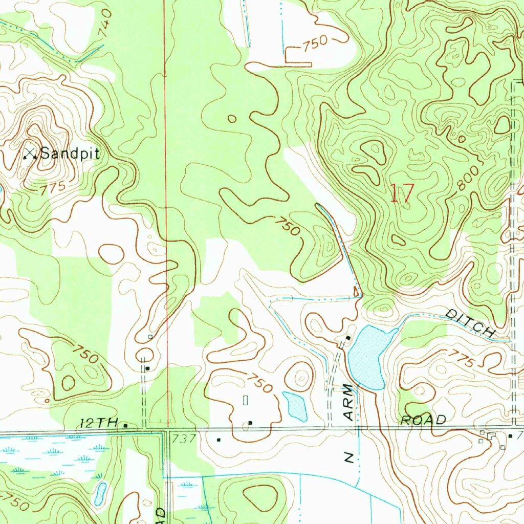 Donaldson, IN (1972, 24000-Scale) Map by United States Geological ...