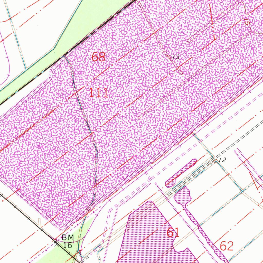 Donaldsonville, LA (1962, 24000-Scale) Map by United States Geological ...