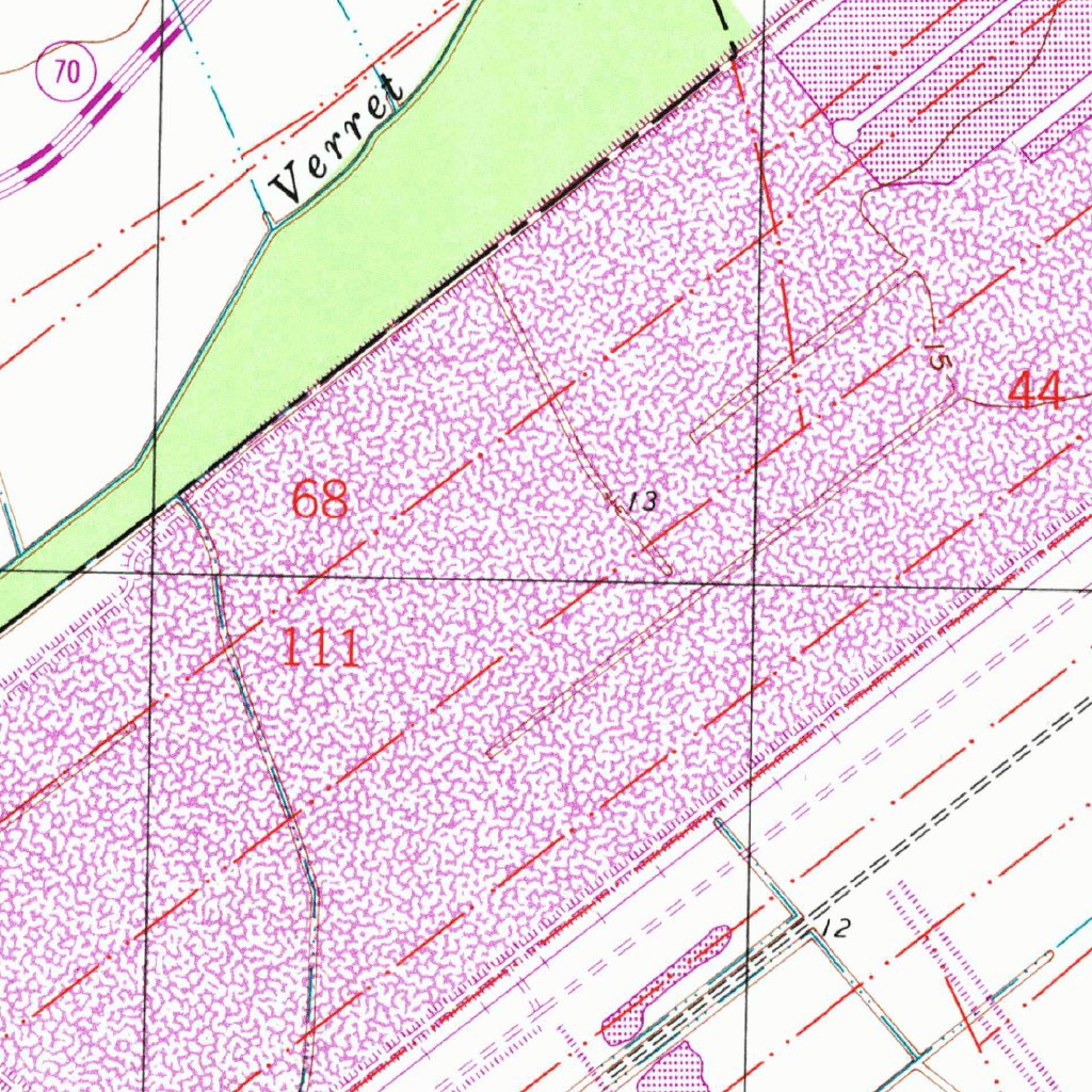 Donaldsonville, LA (1999, 24000-Scale) Map by United States Geological ...