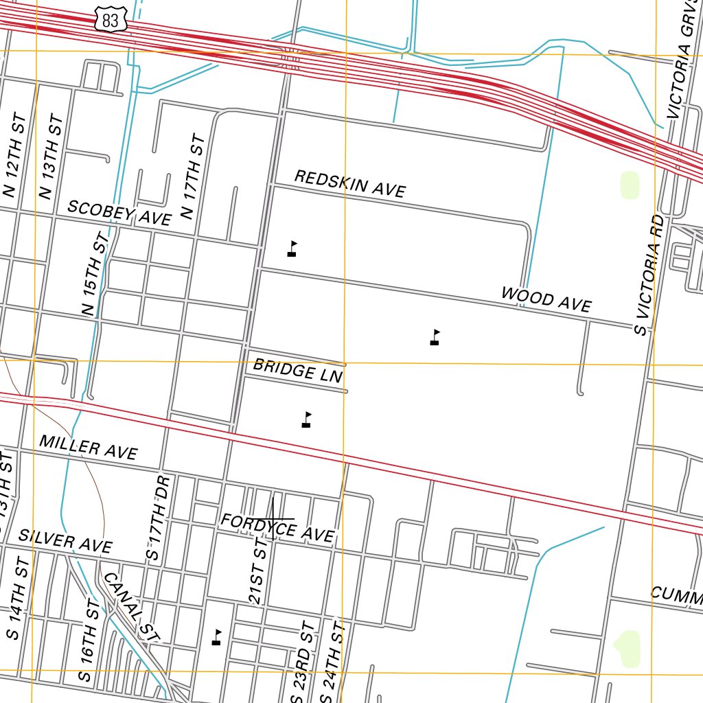 Donna, TX (2012, 24000-Scale) Map by United States Geological Survey ...