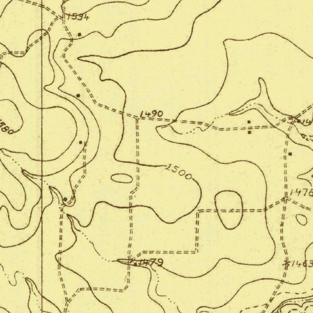 Doole, TX (1924, 48000-Scale) Map by United States Geological Survey ...