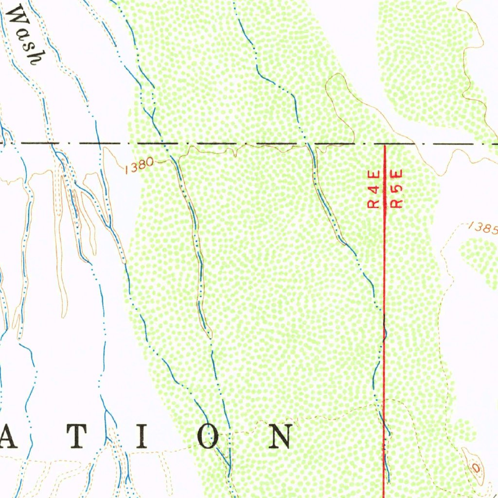 Double Peak, AZ (1965, 24000-Scale) Map by United States Geological ...