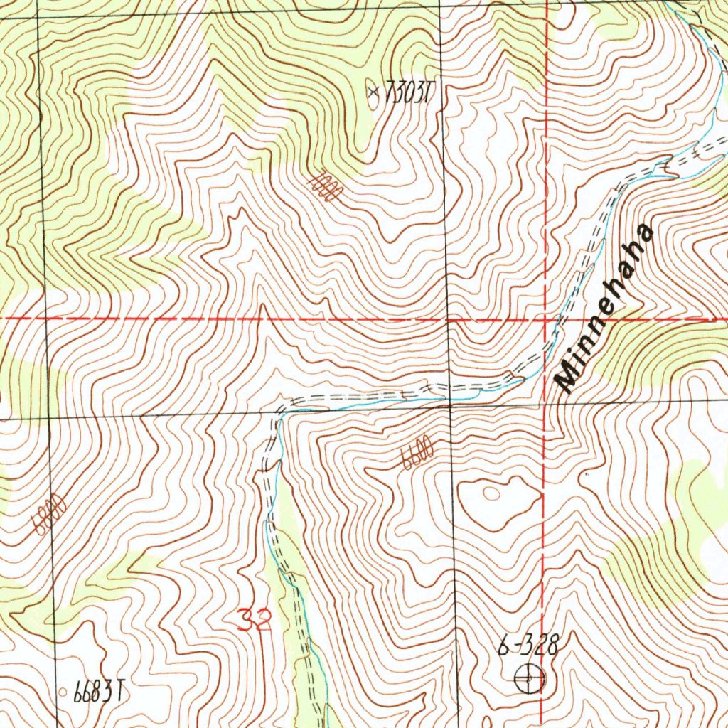Double Spring, NV (1986, 24000-Scale) Map by United States Geological ...
