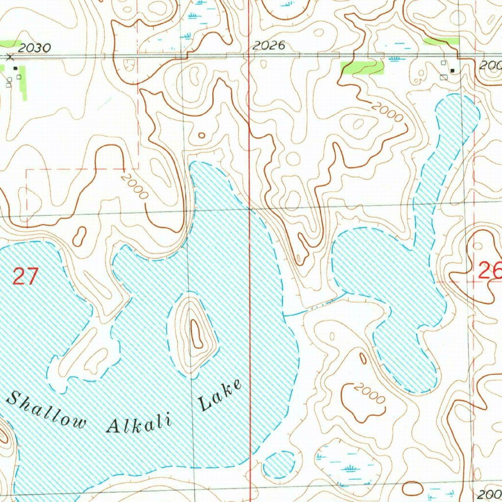Douglas East, ND (1980, 24000-Scale) Map by United States Geological ...