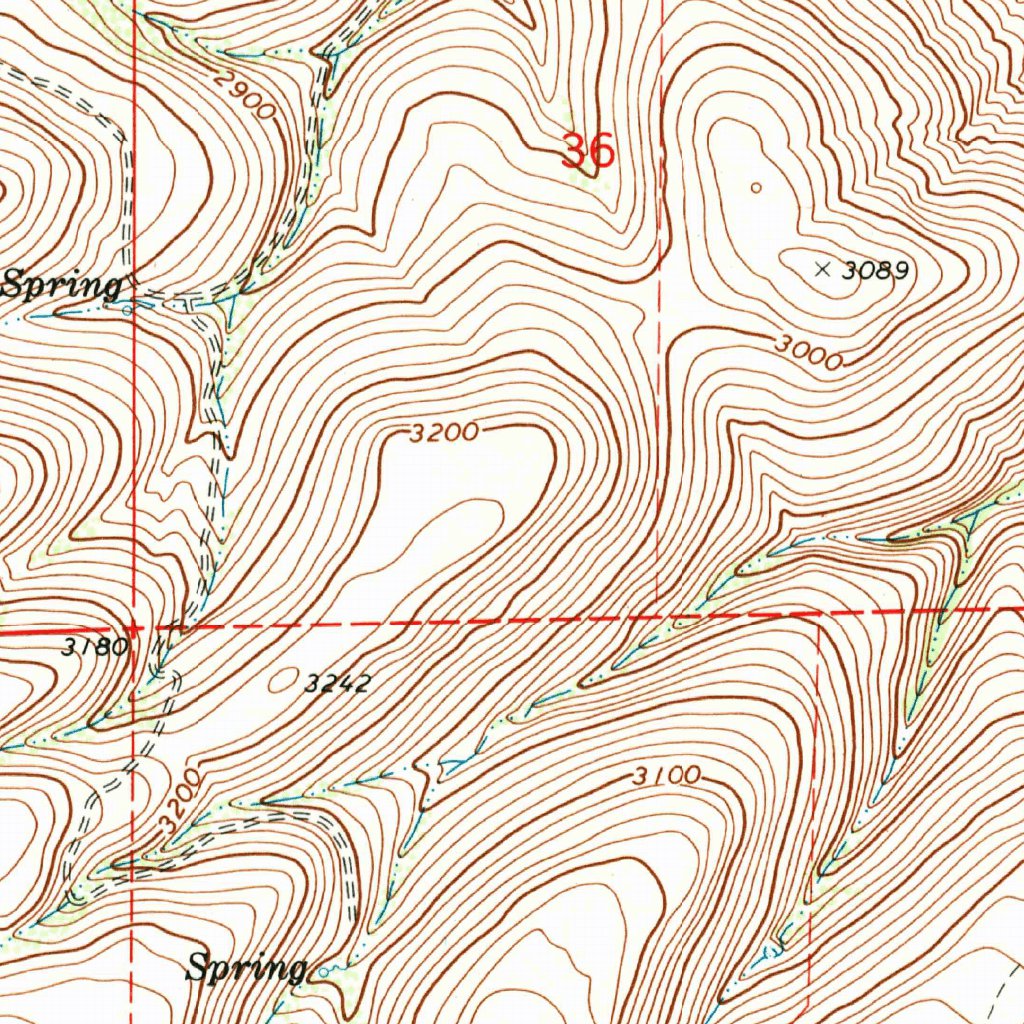 Douglas, WA (1968, 24000-Scale) Map by United States Geological Survey ...