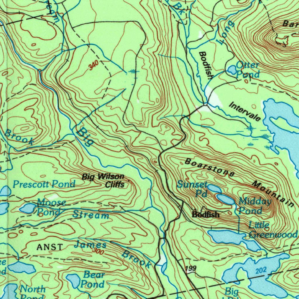 Dover-Foxcroft, ME (1994, 100000-Scale) Map by United States Geological ...
