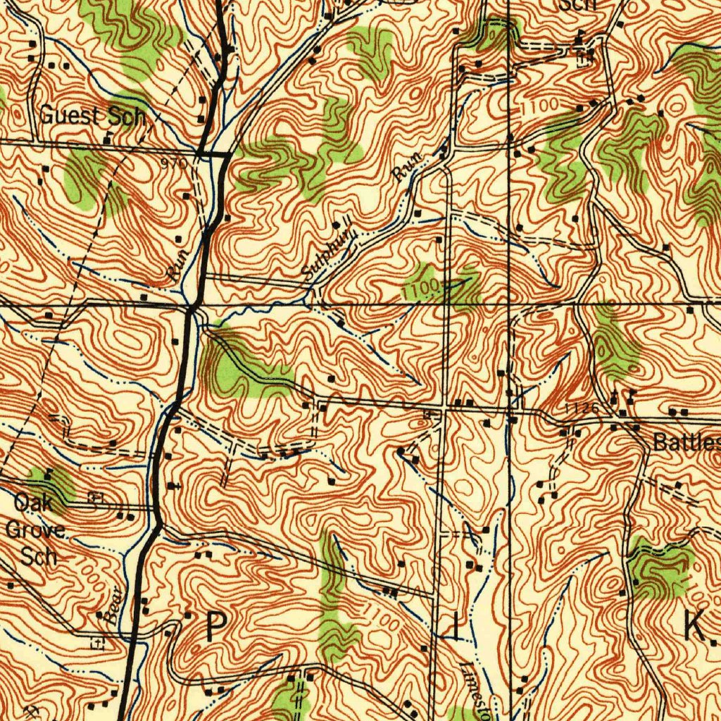 Dover, OH (1944, 62500-Scale) Map by United States Geological Survey ...