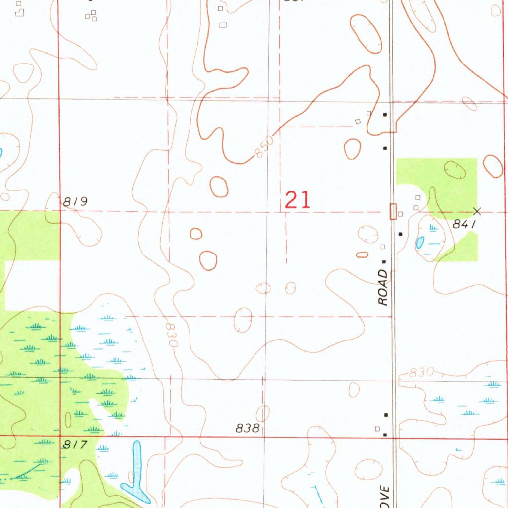 Dowagiac, MI (1981, 24000-Scale) Map by United States Geological Survey ...