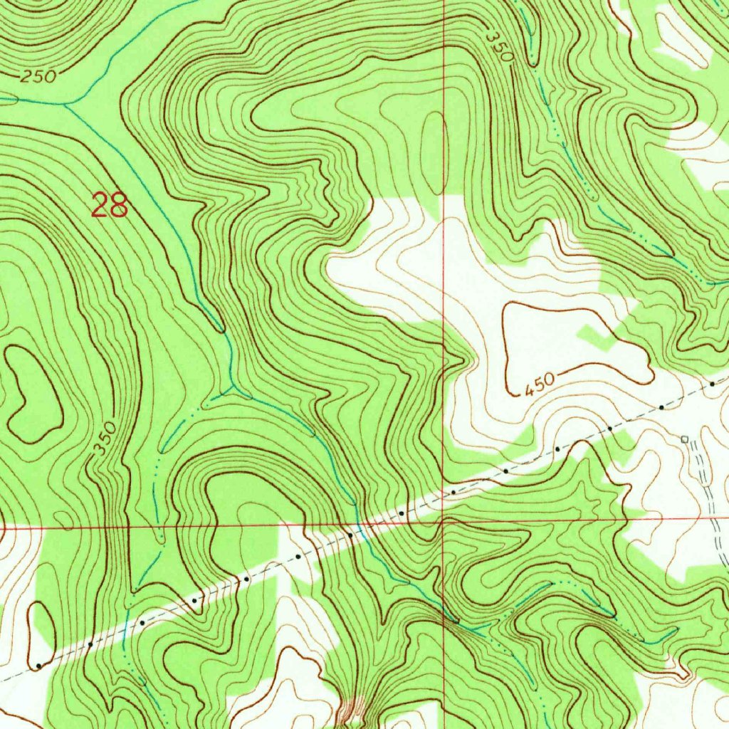 Dozier, AL (1971, 24000-Scale) Map by United States Geological Survey ...