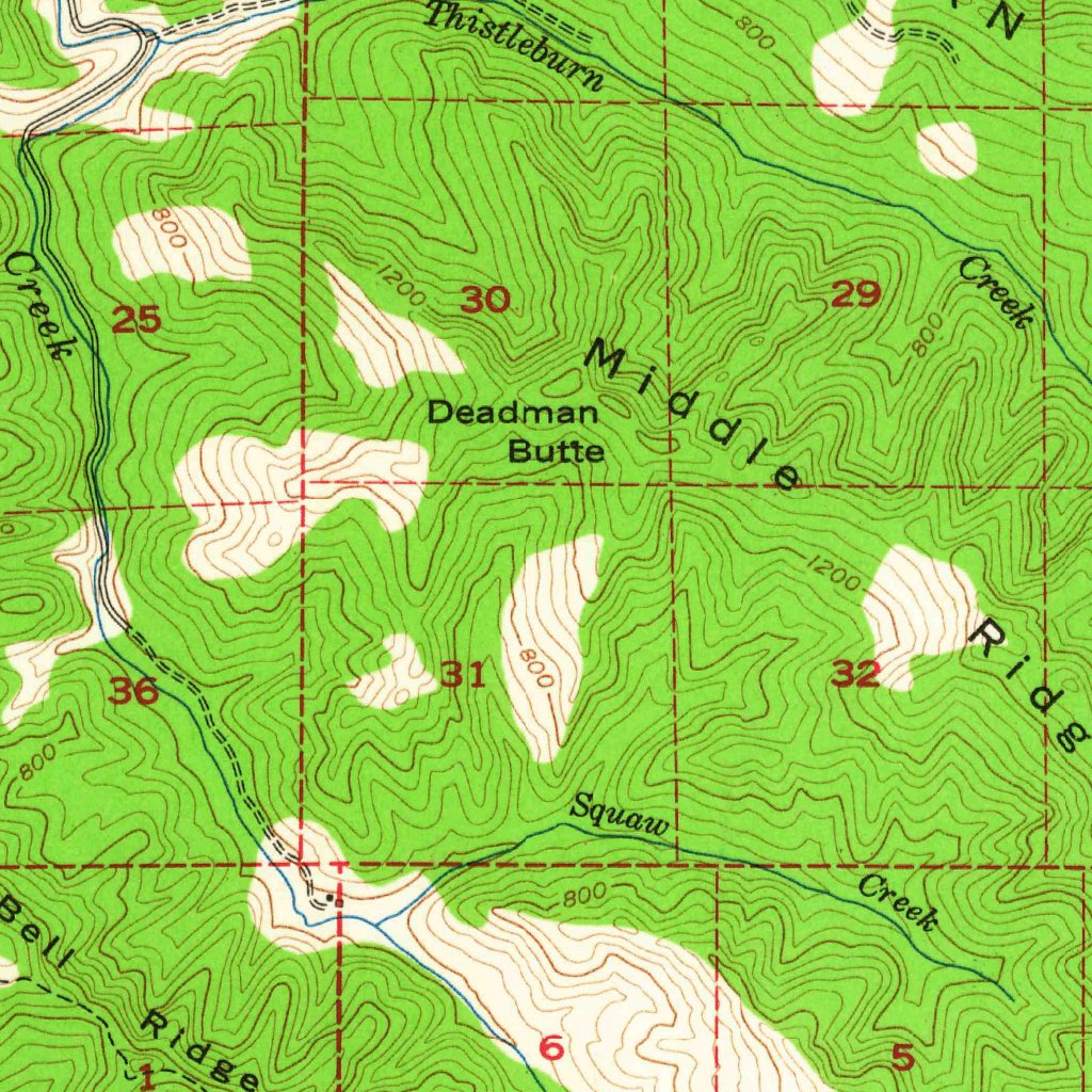 Drain, OR (1954, 62500-Scale) Map by United States Geological Survey ...