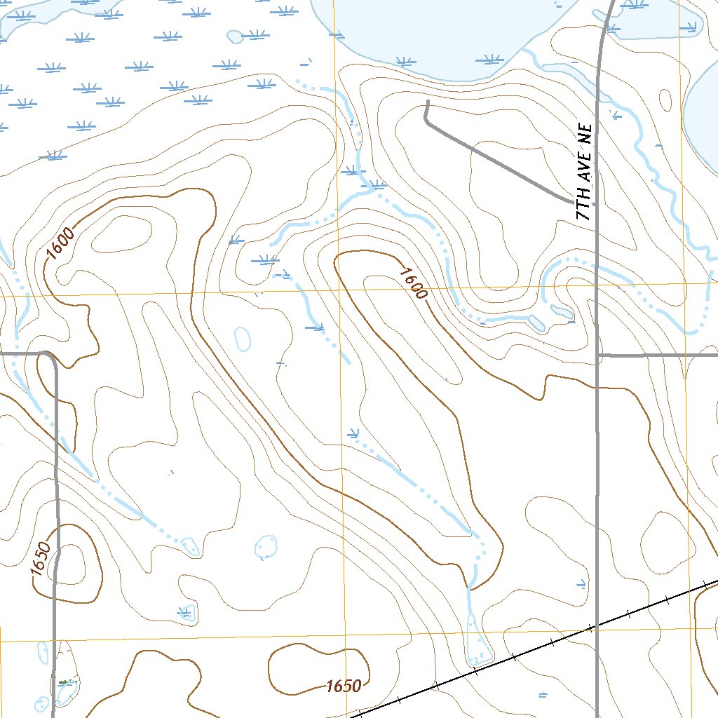 Drake NW, ND (2020, 24000-Scale) Map by United States Geological Survey ...