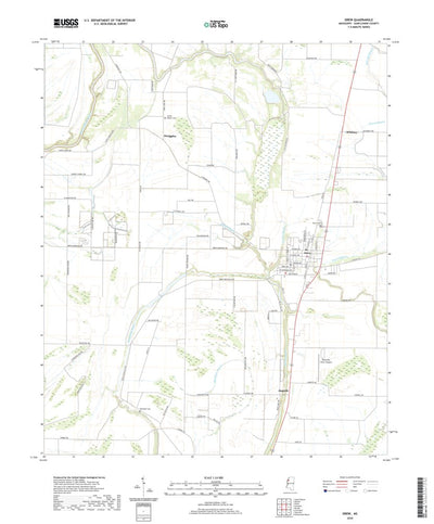 Drew, MS (2020, 24000-Scale) Map by United States Geological Survey ...