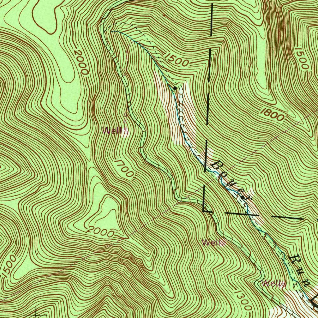 Driftwood, PA (1945, 24000-Scale) Map by United States Geological ...