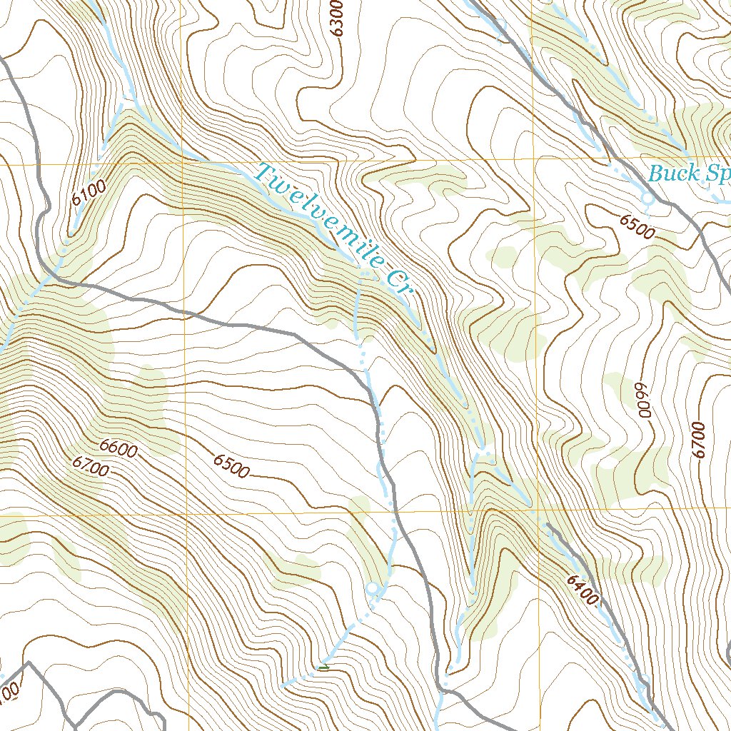 Dry Creek Bench, OR (2020, 24000-Scale) Map by United States Geological ...