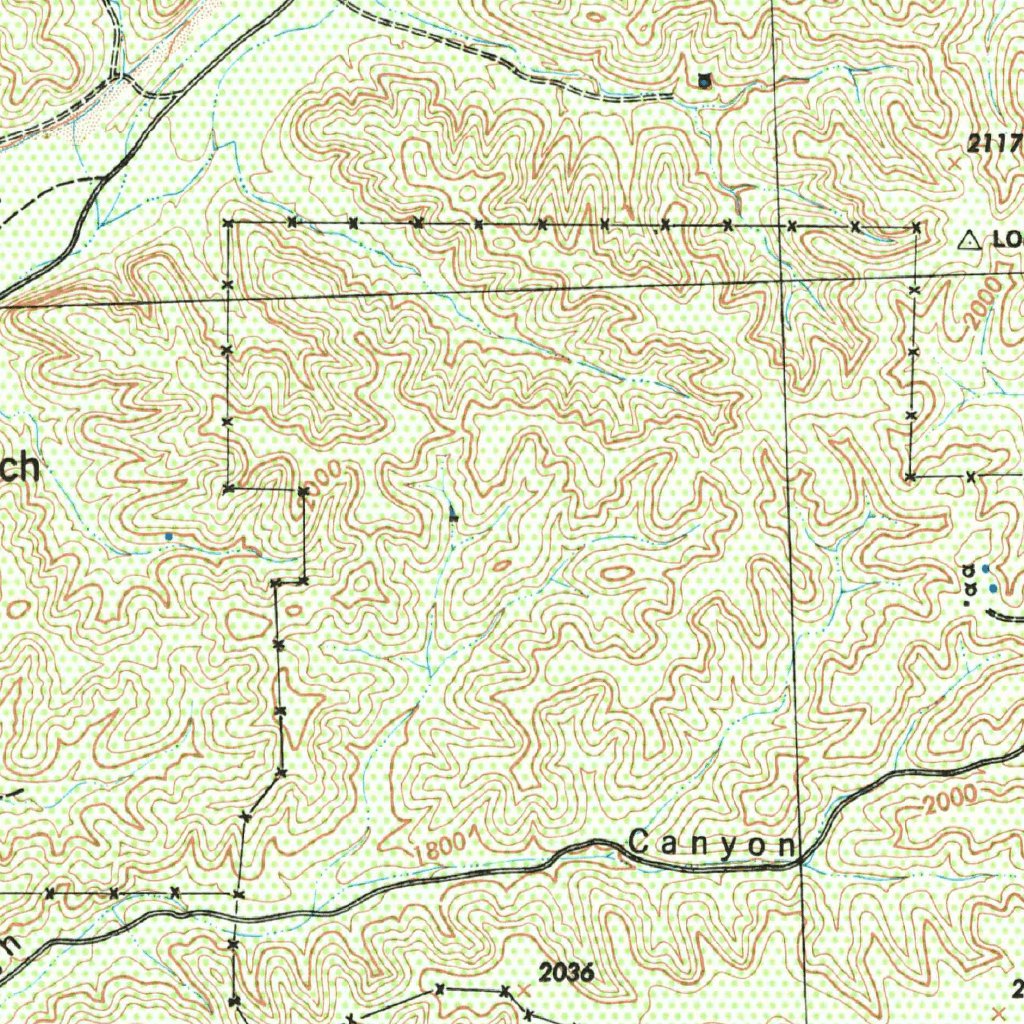 Dry Devil, TX (1944, 62500-Scale) Map by United States Geological ...