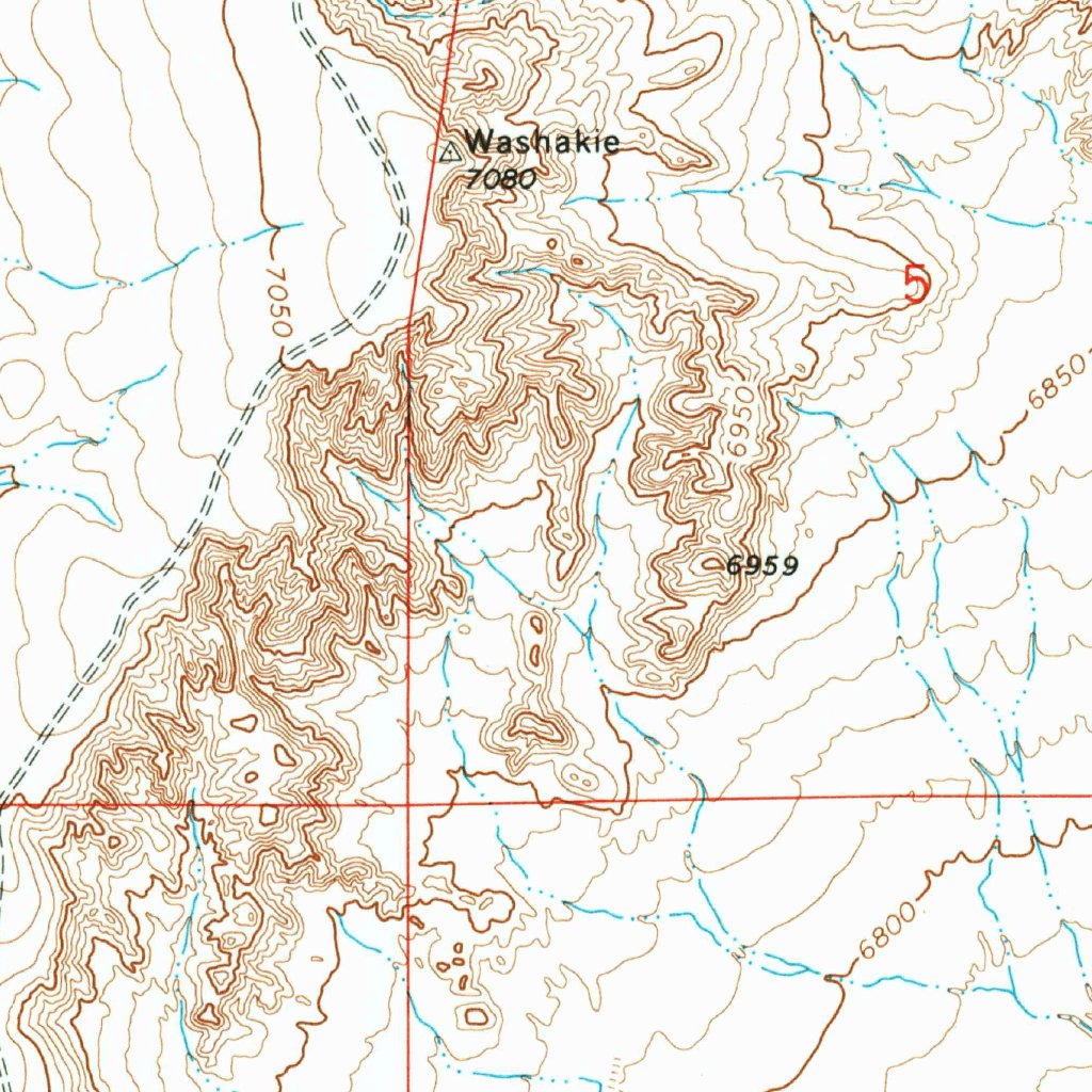 Duck Lake, WY (1970, 24000-Scale) Map by United States Geological ...