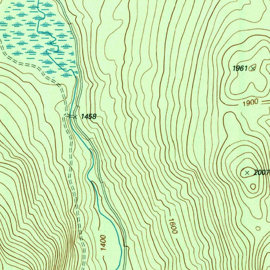 Dummer Ponds, NH (1996, 24000-Scale) Map by United States Geological ...