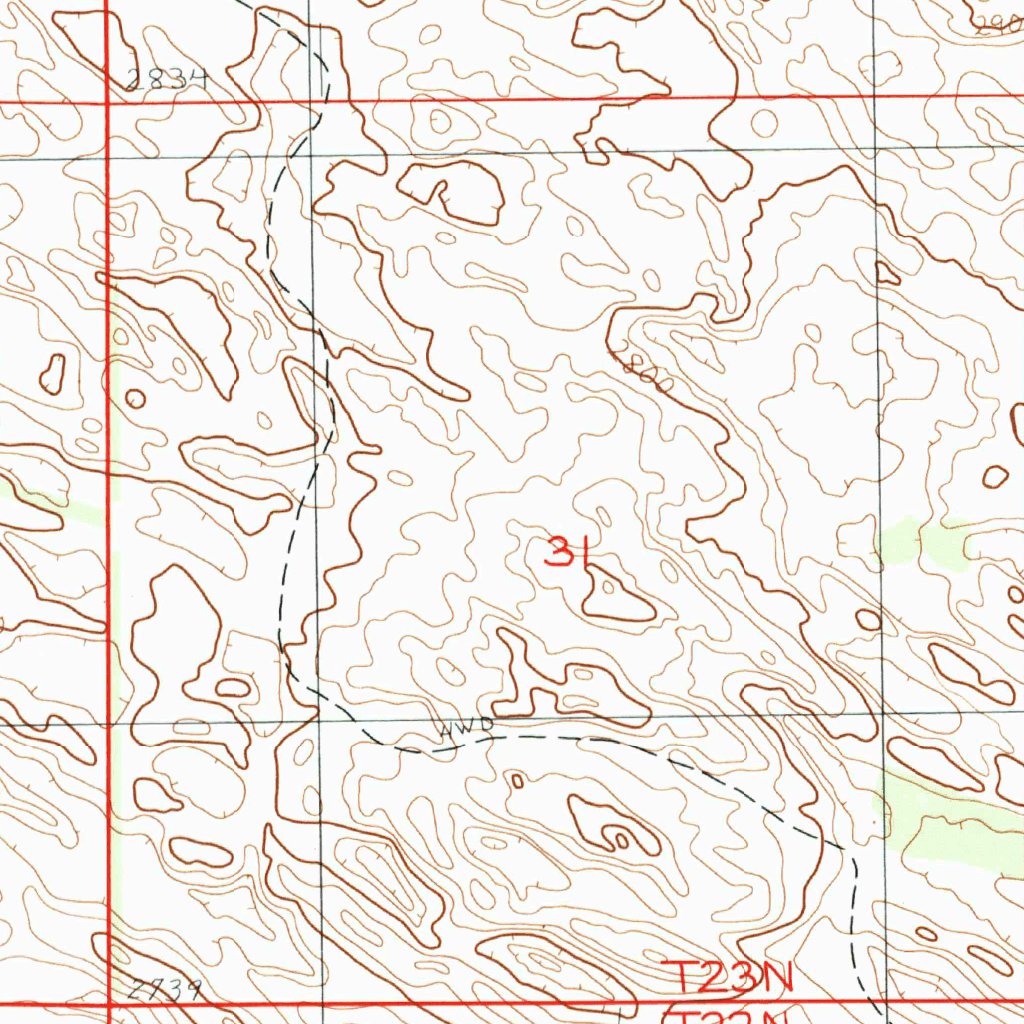Dunning NW, NE (1986, 24000-Scale) Map by United States Geological ...