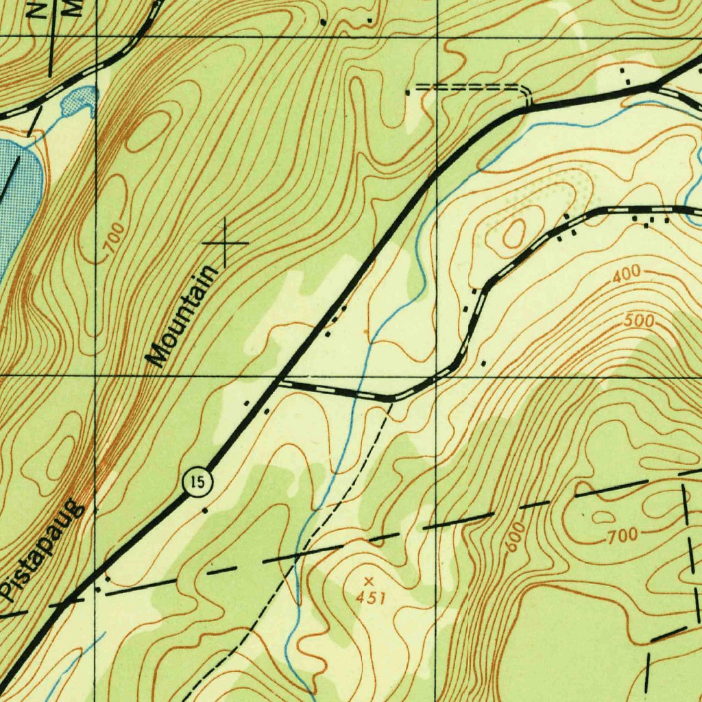Durham, CT (1943, 25000-Scale) Map by United States Geological Survey ...