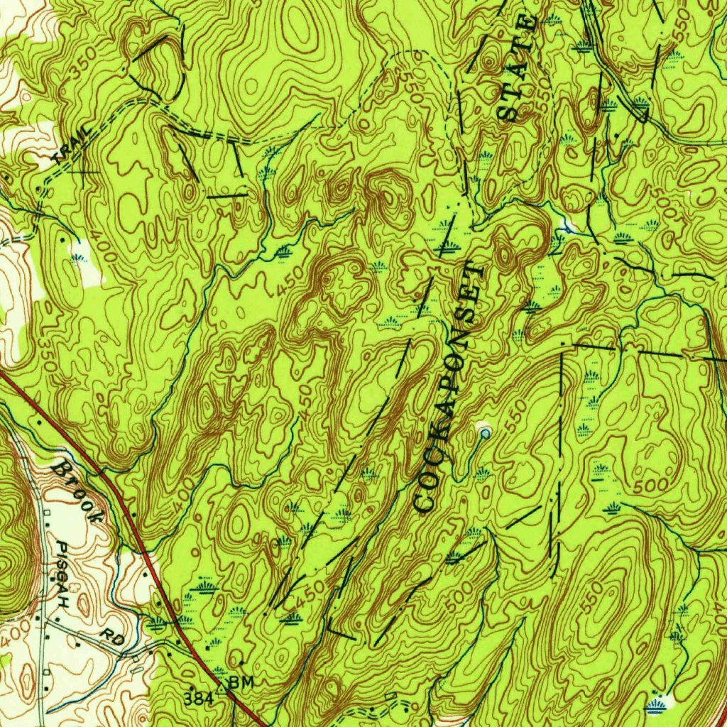 Durham, CT (1953, 31680-Scale) Map by United States Geological Survey ...