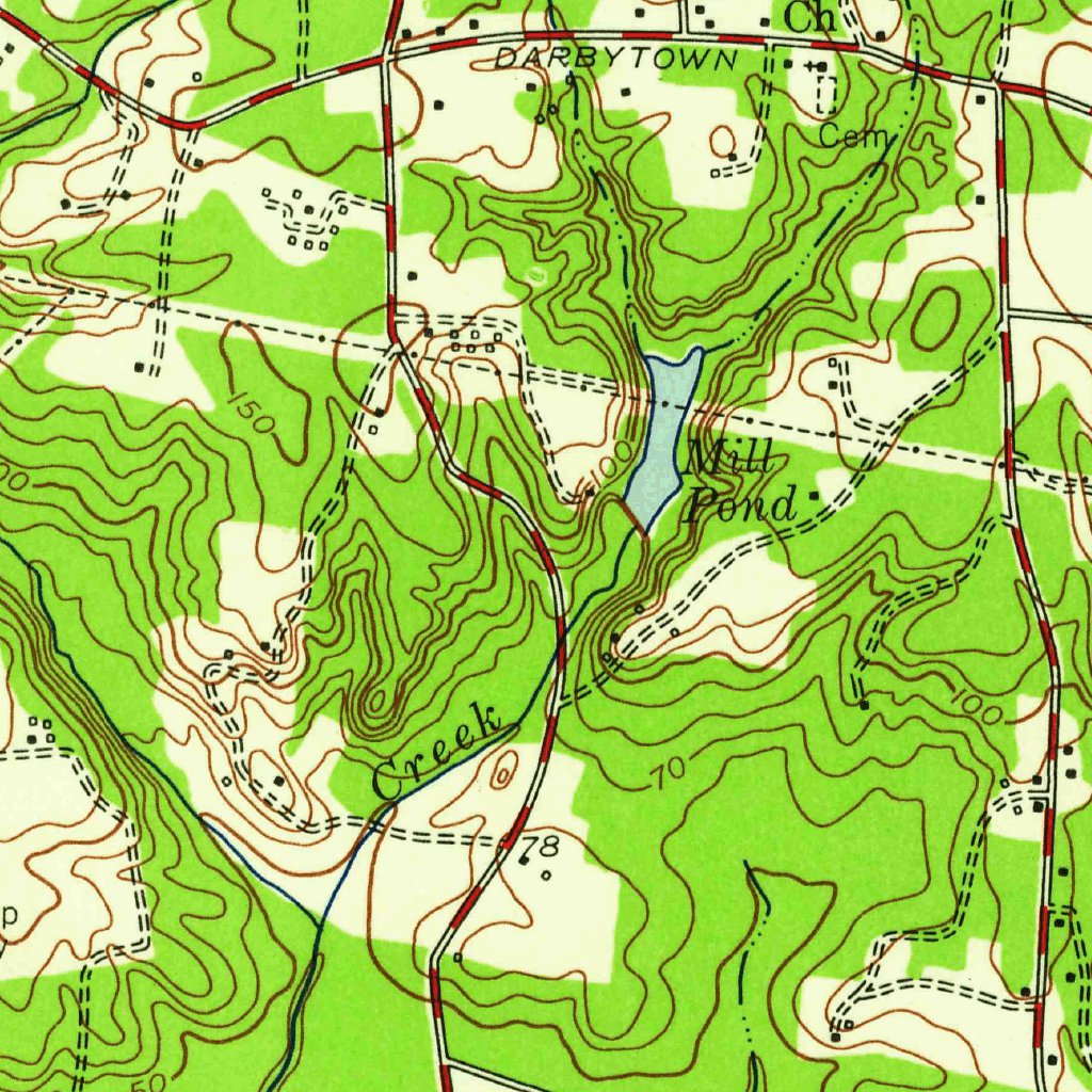 Dutch Gap, VA (1952, 24000-Scale) Map by United States Geological ...