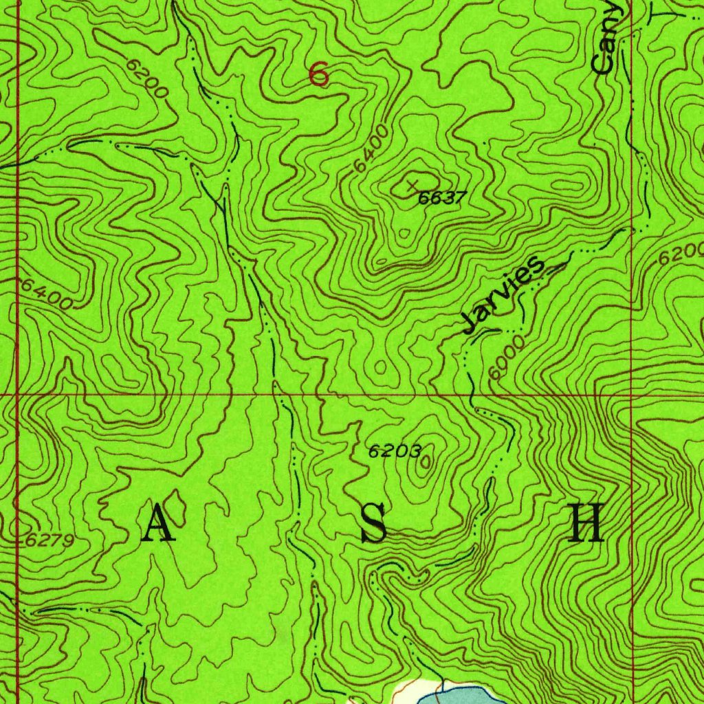 Dutch John, UT-WY (1952, 24000-Scale) Map by United States Geological ...