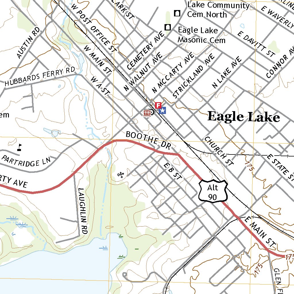 Eagle Lake, TX (2022, 24000-Scale) Map by United States Geological ...