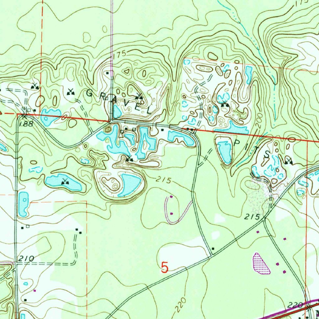 Eagle Mills, AR (1973, 24000-Scale) Map by United States Geological ...