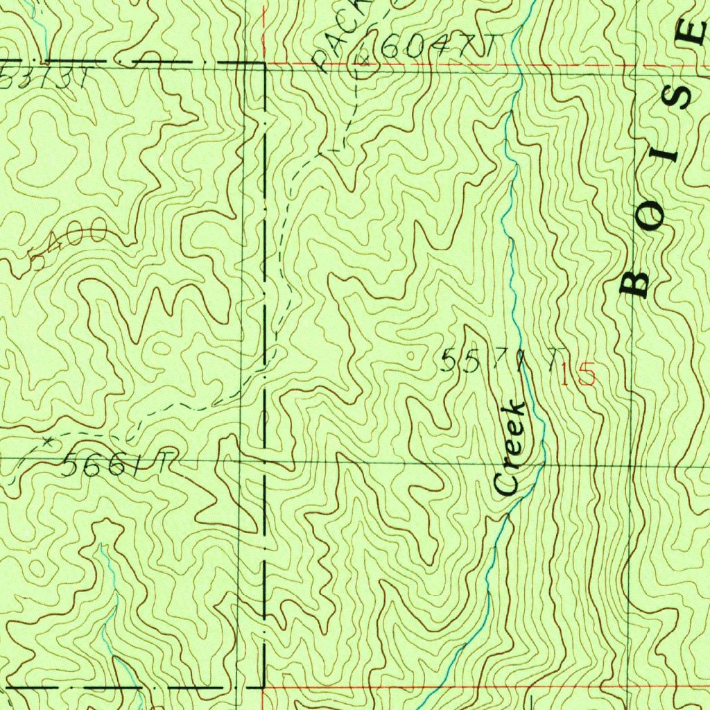 Eagle Nest, ID (1988, 24000-Scale) Map by United States Geological ...