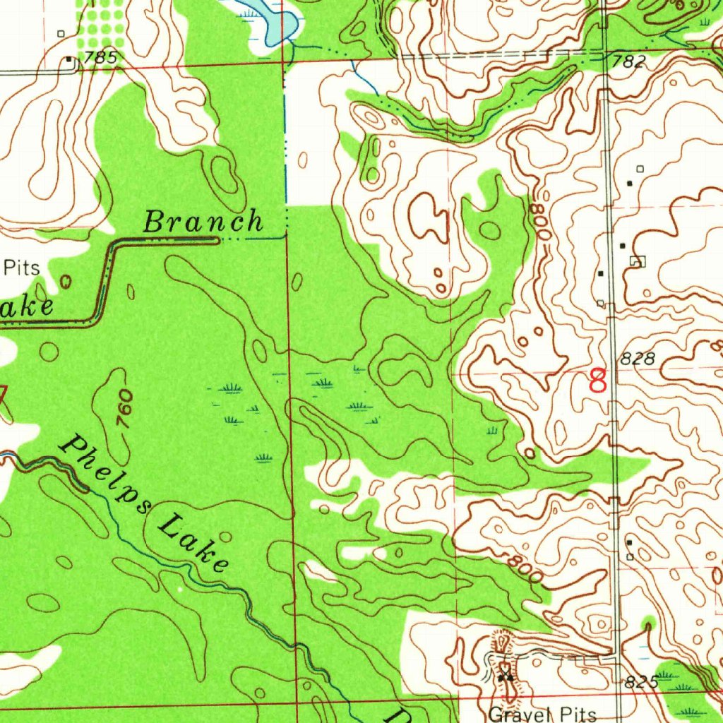 East Dayton, MI (1963, 24000-Scale) Map by United States Geological ...
