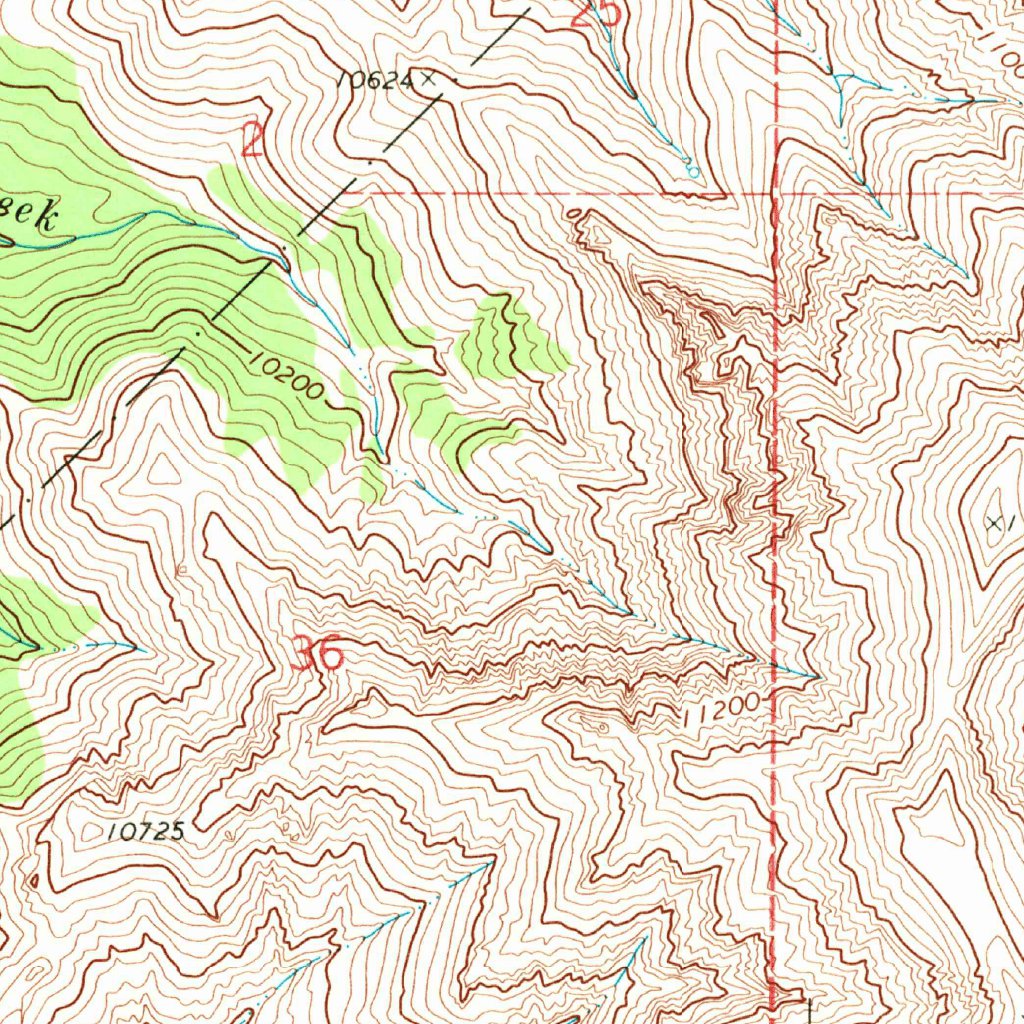 East Fork Basin, WY (1967, 24000-Scale) Map by United States Geological ...