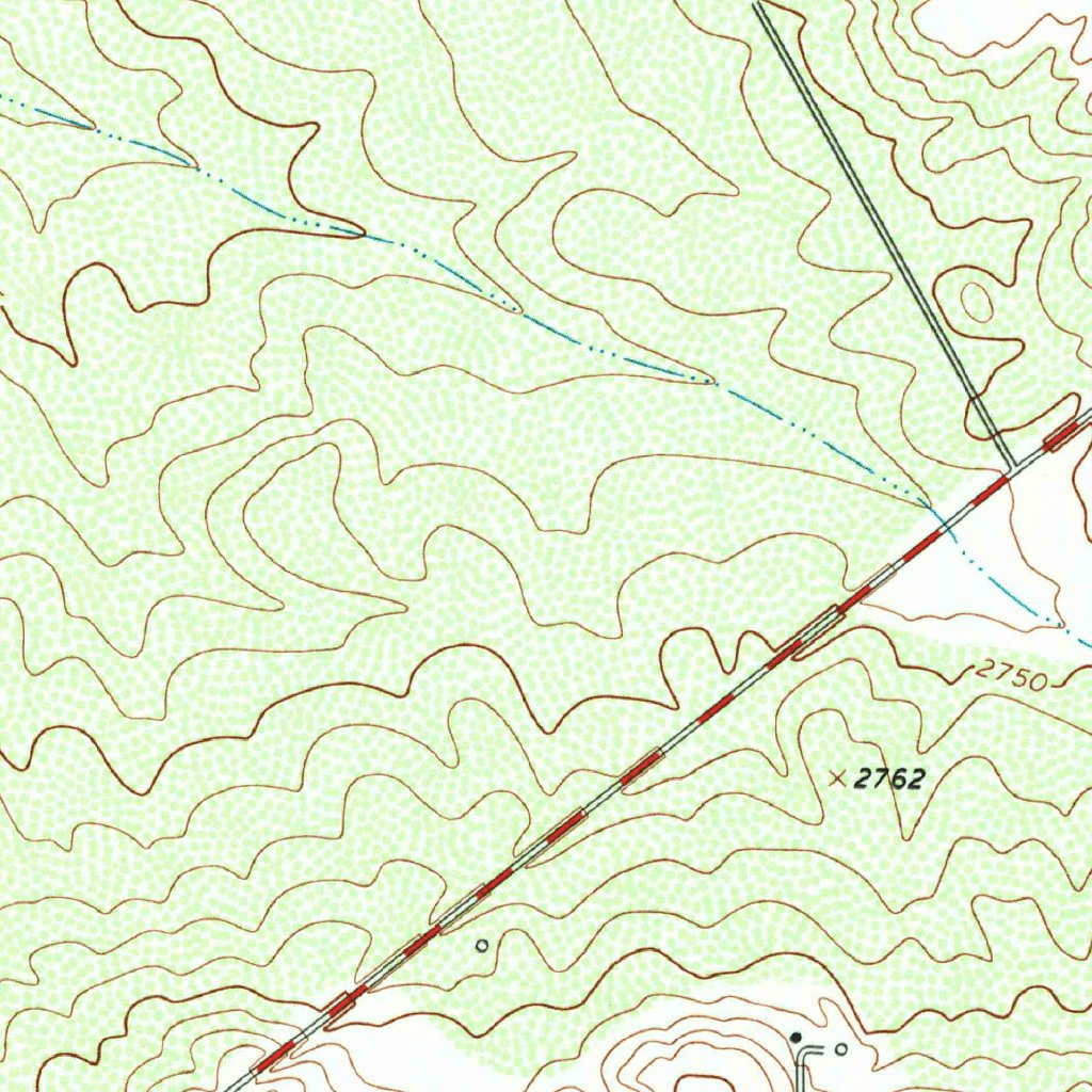 East Of Barrilla Draw North, TX (1970, 24000-Scale) Map by United ...