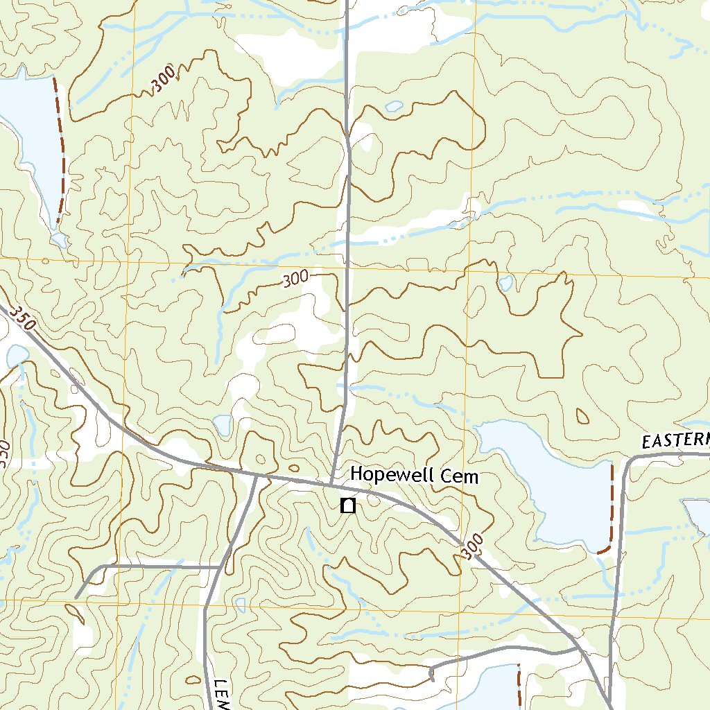 Ebenezer, MS (2020, 24000-Scale) Map by United States Geological Survey ...
