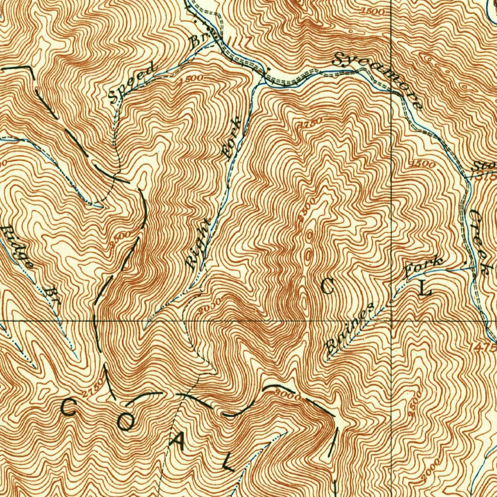 Eccles, WV (1929, 62500-Scale) Map by United States Geological Survey ...