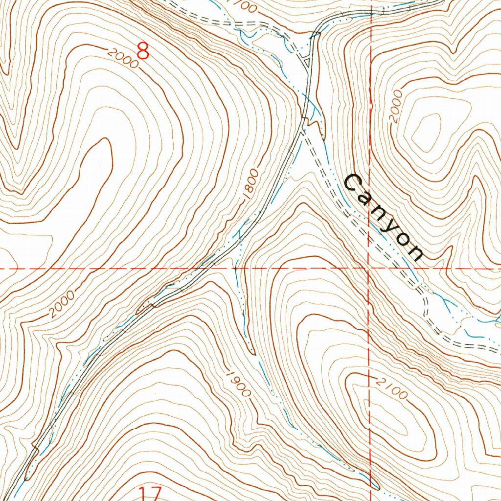 Echo SE, OR (1968, 24000-Scale) Map by United States Geological Survey ...