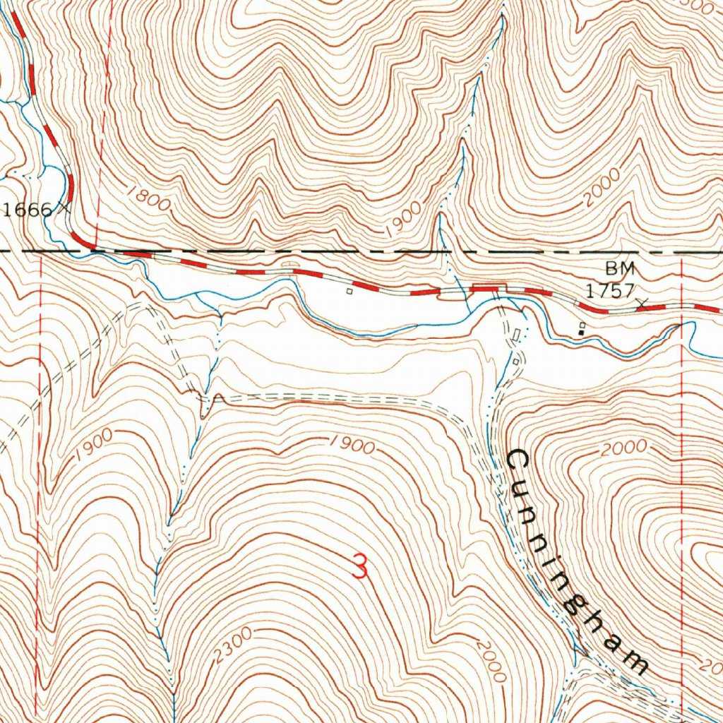 Echo SW, OR (1968, 24000-Scale) Map by United States Geological Survey ...