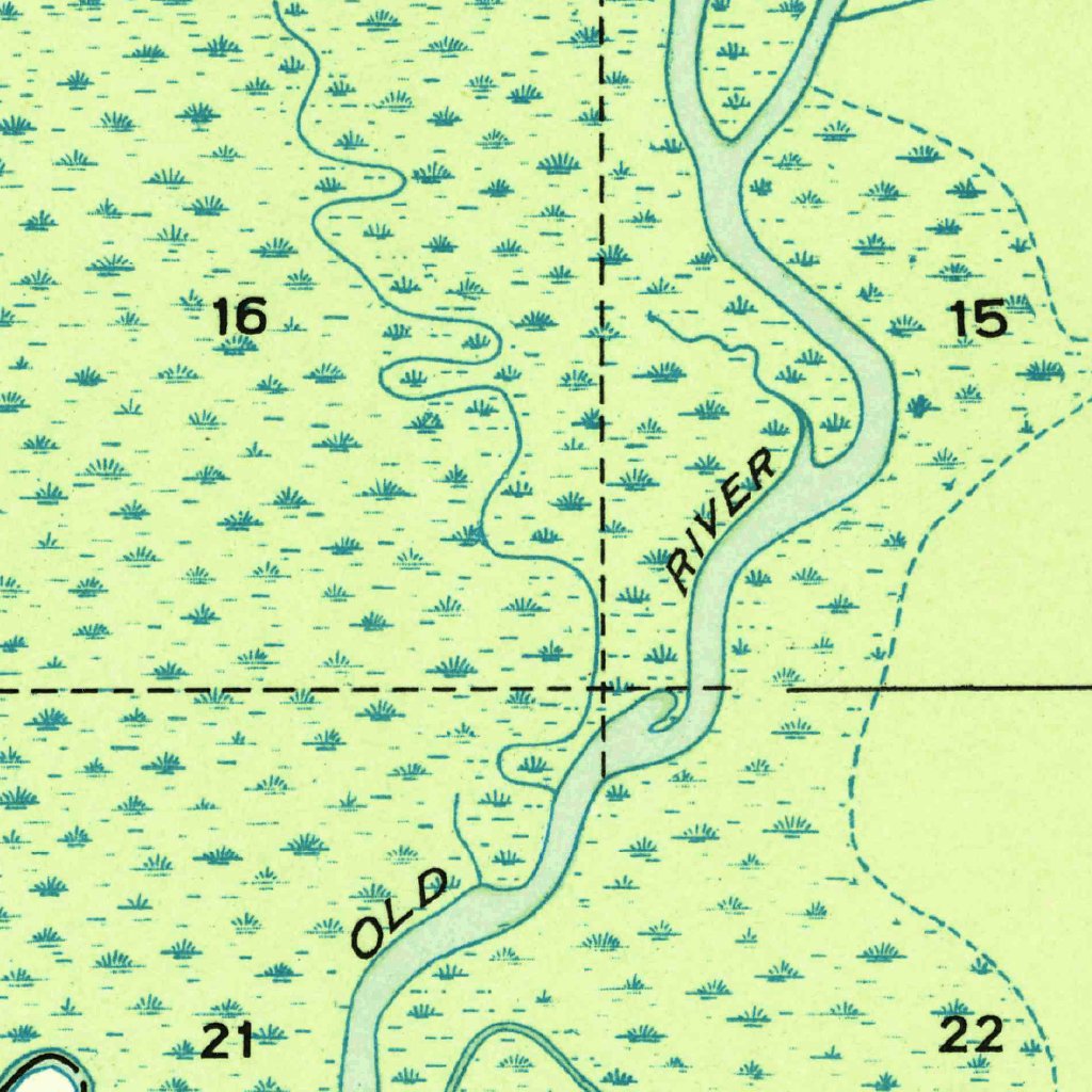 Echo, TX-LA (1947, 31680-Scale) Map by United States Geological Survey ...