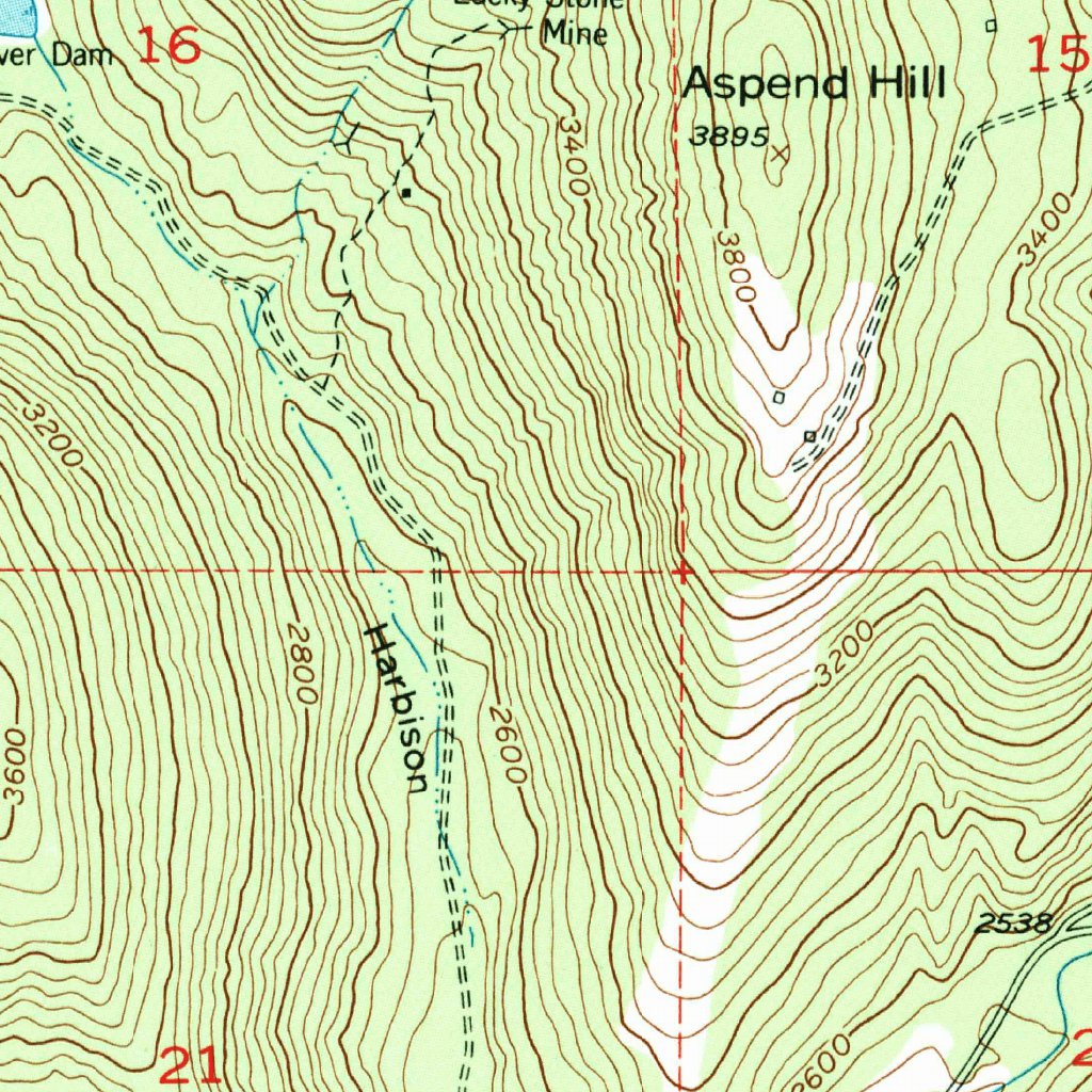 Echo Valley, WA (1952, 24000-Scale) Map by United States Geological ...