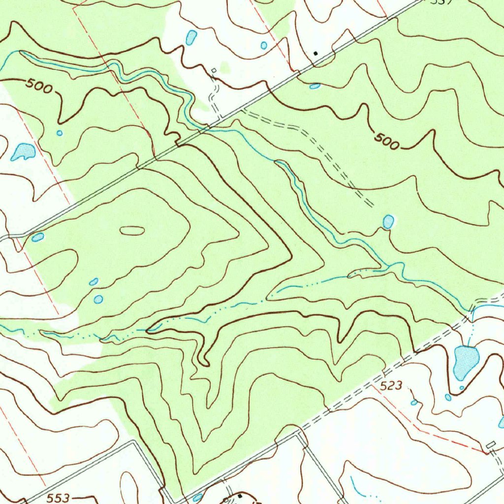 Echols, TX (1960, 24000-Scale) Map by United States Geological Survey ...
