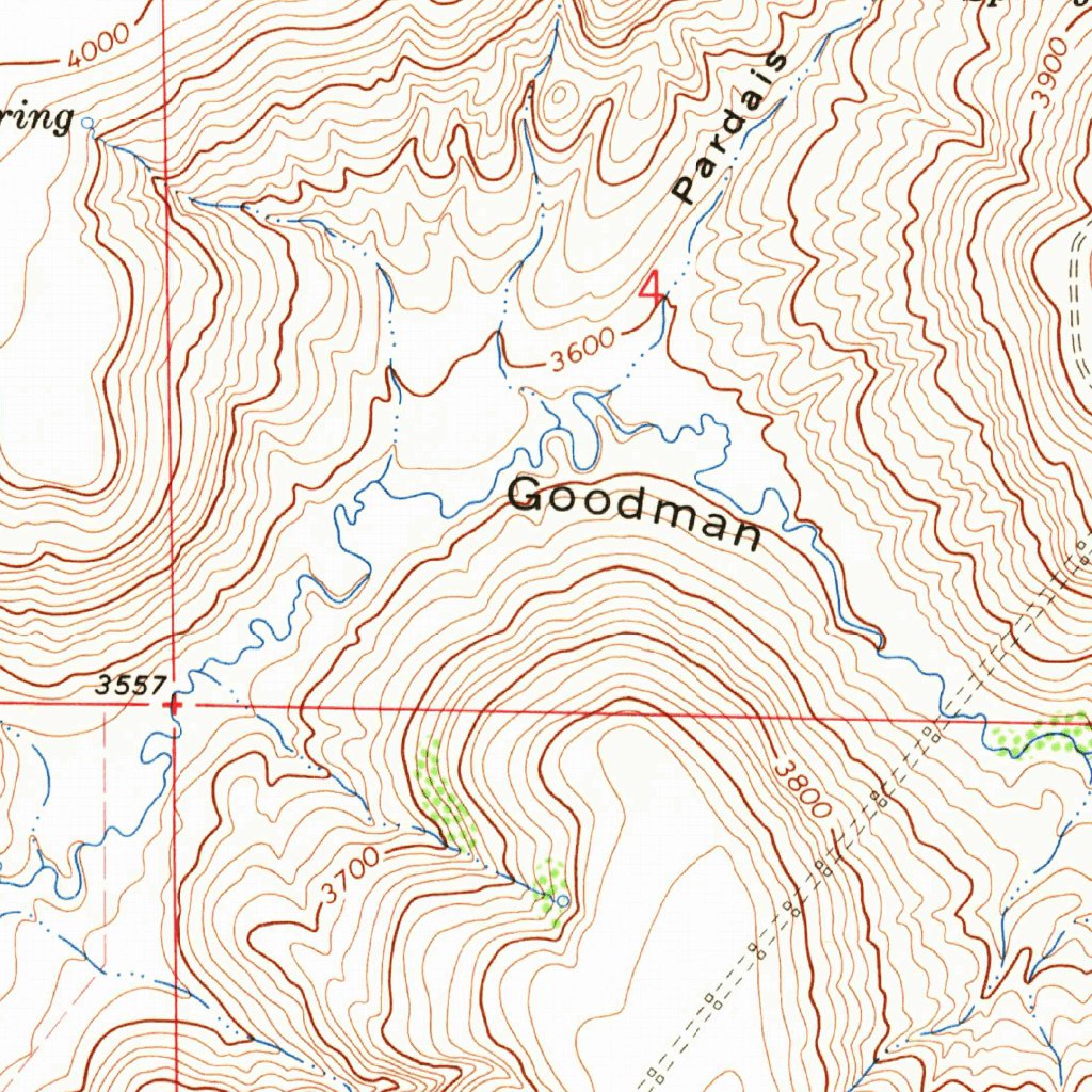 Eden, MT (1965, 24000-Scale) Map by United States Geological Survey ...