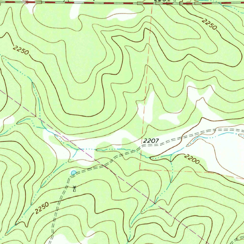 Eden SW, TX (1970, 24000-Scale) Map by United States Geological Survey ...