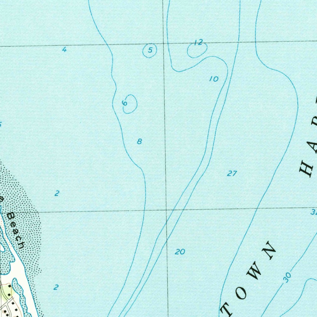 Edgartown, MA (1972, 25000-Scale) Map by United States Geological ...