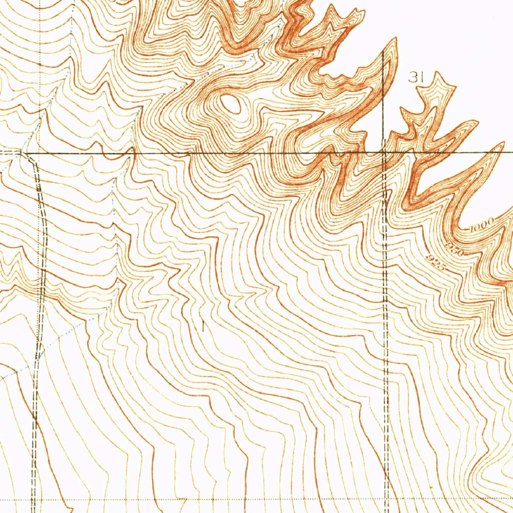 Edison, CA (1931, 31680-Scale) Map by United States Geological Survey ...