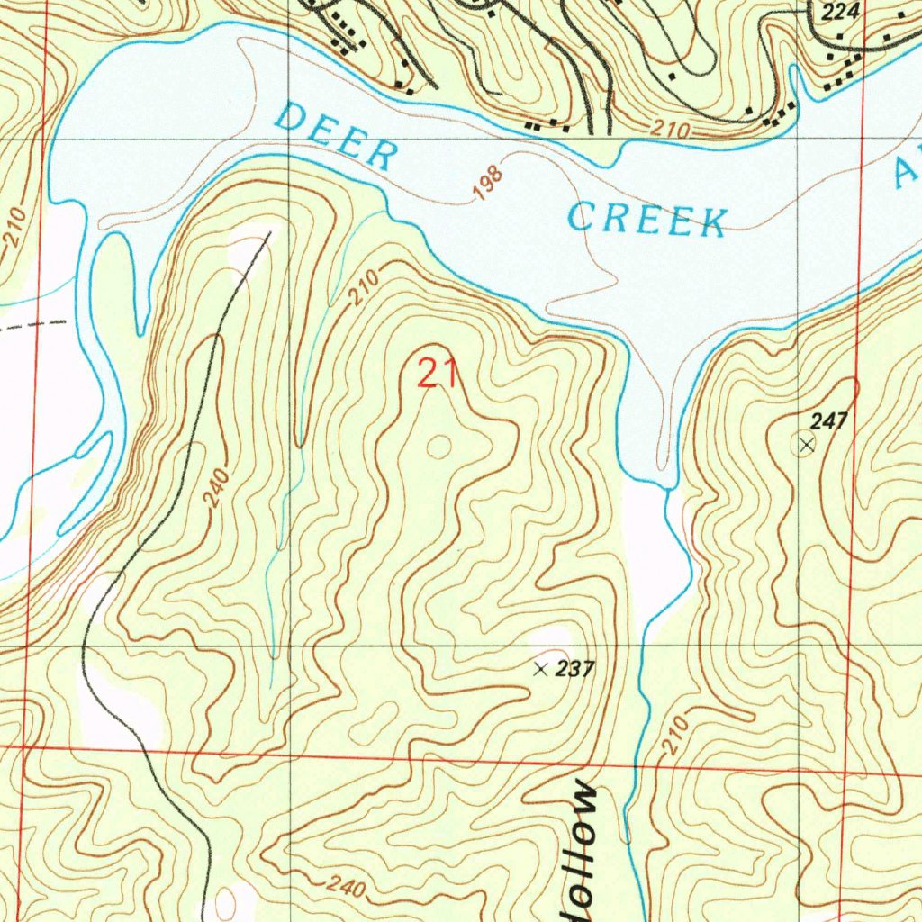 Edwards, MO (1983, 24000-Scale) Map by United States Geological Survey ...
