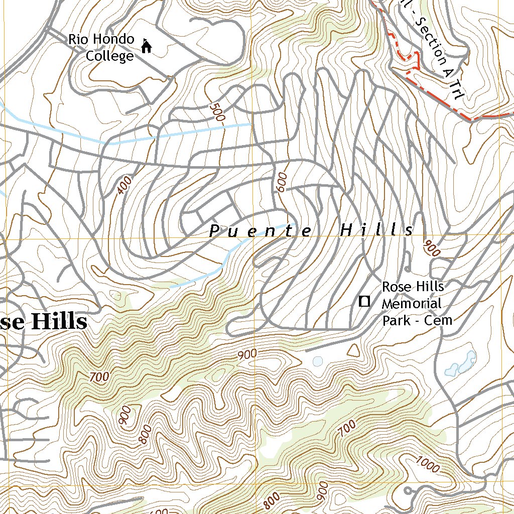 El Monte, CA (2022, 24000-Scale) Map by United States Geological Survey ...